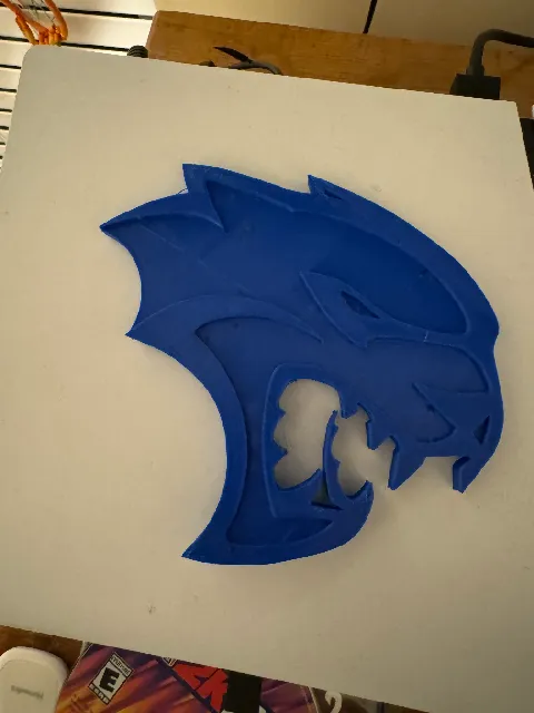 Make of Dodge Hellcat Logo by Travis Dyer | Download free STL model ...