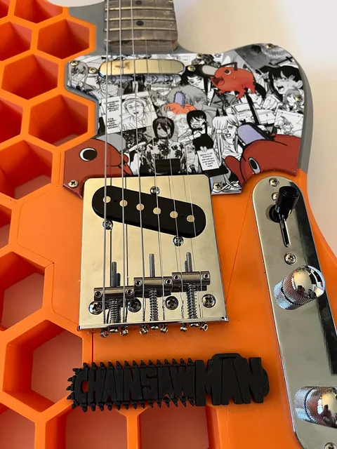 Make of The Prusacaster - a 3D printable guitar by Elmshady | Download ...
