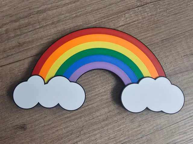 8 Color Rainbow by 3D Printing Nerd | Download free STL model ...