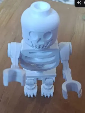 Single-Print Mega Lego-like Skeleton by rtm | Download free STL model ...