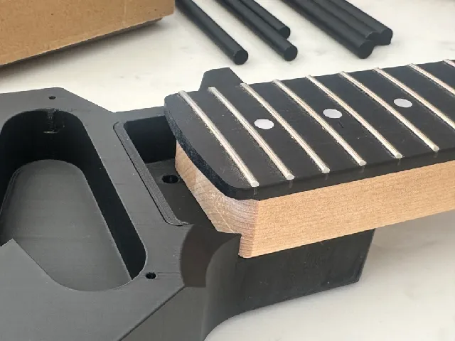 Make of 1/8 inch shim for Bexgears Prusacaster neck mount by maxelman ...