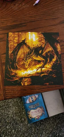 Fire Dragon HueForge by Additive Atom | Download free STL model ...