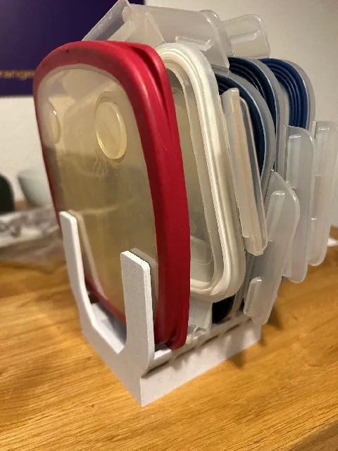 Make of Tupperware Lid Holders (Kitchen Organiser) by valentin ...