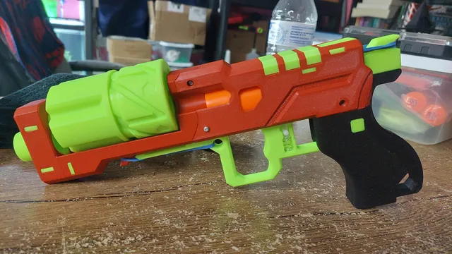 X-Shot Micro 2.0 Reshell 3 - Revolver Double Action v1.0 by Domochevsky ...