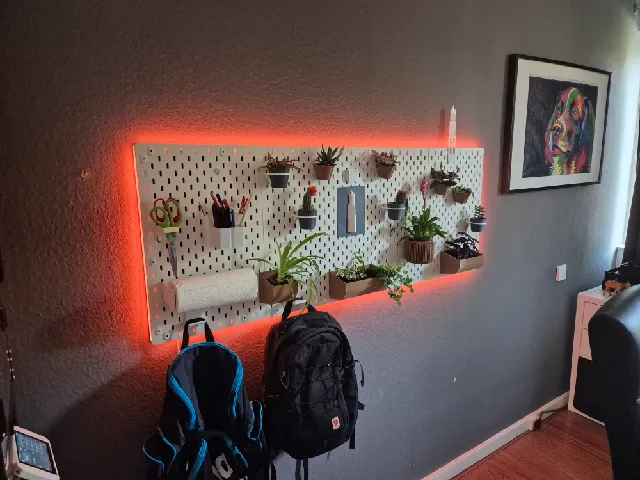 LED Frame 2.0 (Multiboard) for IKEA SKADIS by Hawk7 | Download free STL ...