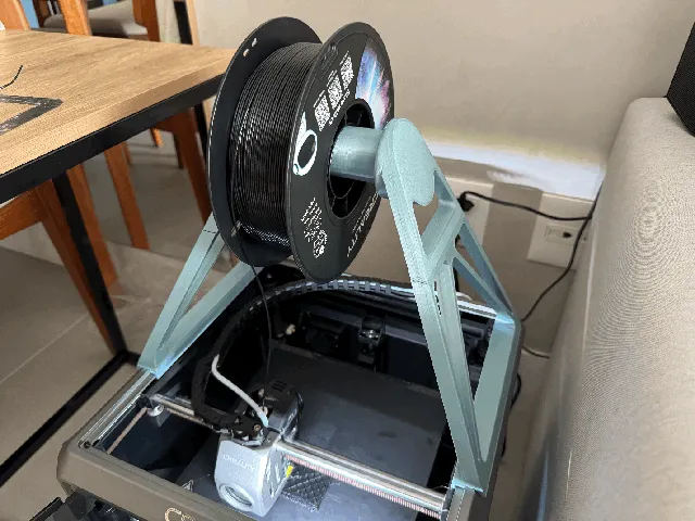 Creality K1 & K1C top mounted filament spool holder (new version 2) for ...