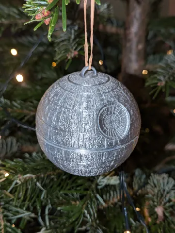 Death Star Christmas Tree Ball by Margel | Download free STL model ...