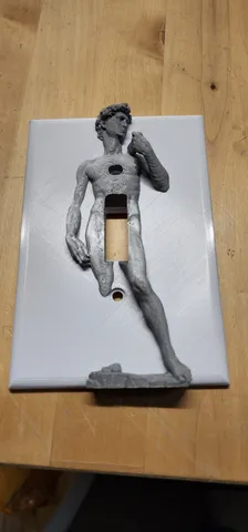 Michelangelo's David Light Switch Cover by Hobo4ssassin | Download free ...