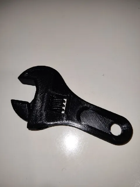 Make of STUBBY SPANNER - 3D Printable Adjustable Wrench by T_K ...