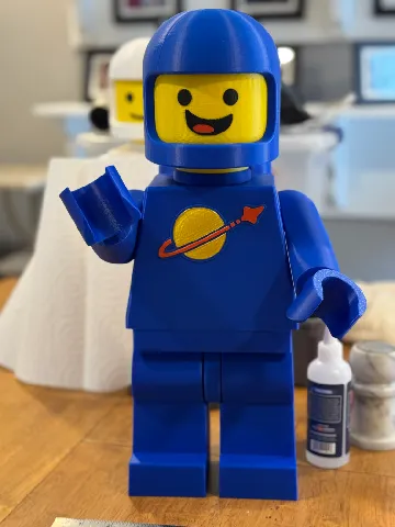 Lego Spaceman Logo by jwhangsta | Download free STL model | Printables.com