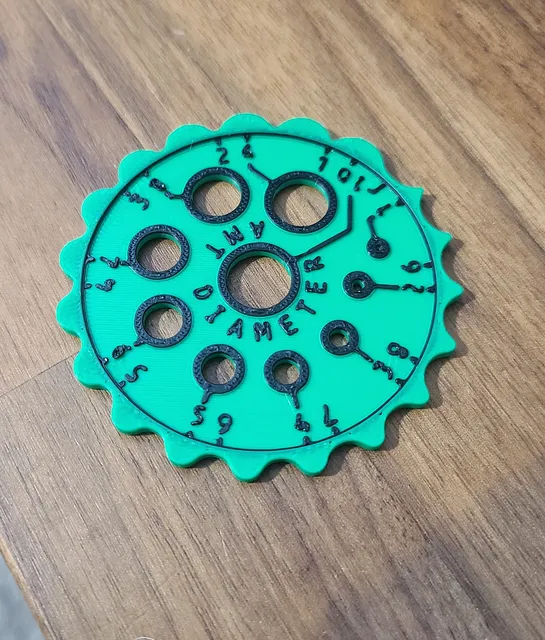 Make of Radius gauges by Kolifer | Download free STL model | Printables.com