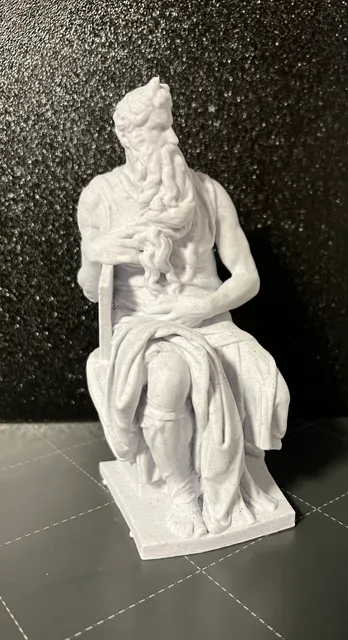 Make of Moses by Michelangelo by DrakousIero | Download free STL model ...