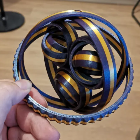 RotaRings - Print in Place Rotating Fidget by LinkDesigns | Download ...
