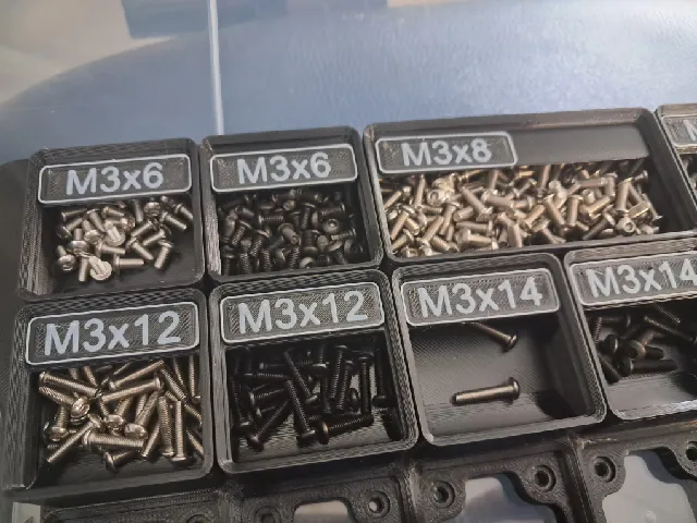 Gridfinity labels for metric bolts by Sebastian Musser | Download free ...