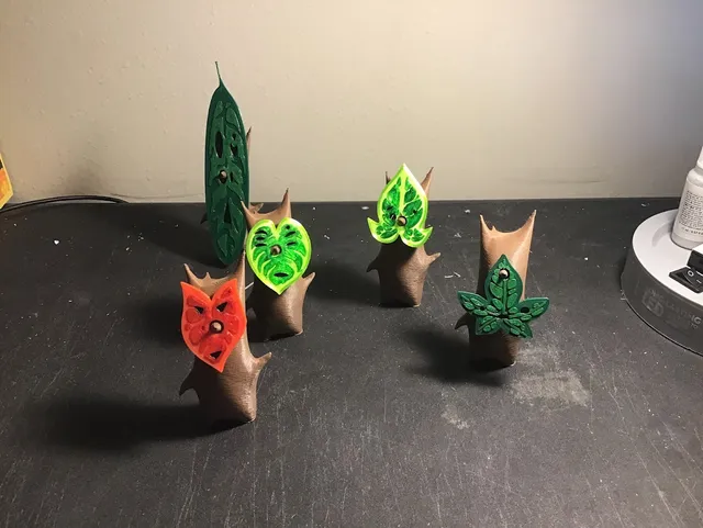 Make of Korok Masks (from Legend of Zelda, Breadth of the Wild / 2) by ...
