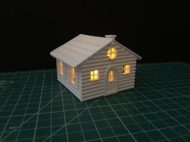 Winter house by Lukas Chovanec | Download free STL model | Printables.com