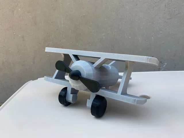 Make of Biplane Mobile for Baby Room by Mikhail | Download free STL ...