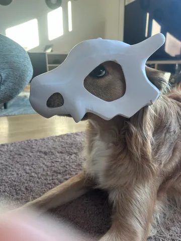 Cubone Pet Mask! by Perplexed | Download free STL model | Printables.com