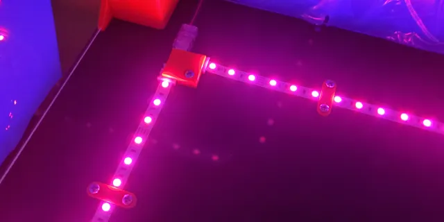 Make of LED Strip Corner Connector Bracket by Tillin9 | Download free ...
