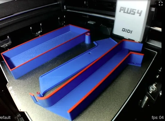 Make of QIDI Plus 4 Filament waste container by Michael Hathaway ...