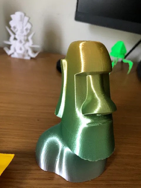 Make of Moai statue from Easter Island by Hydramaker | Download free ...