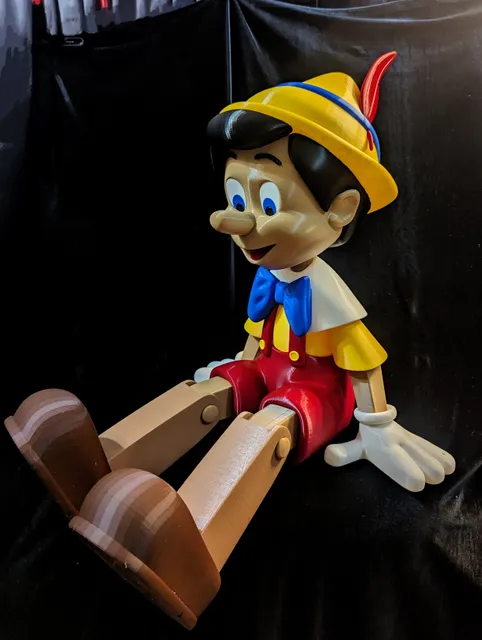 Make of Pinocchio by Dusty Jones | Download free STL model | Printables.com