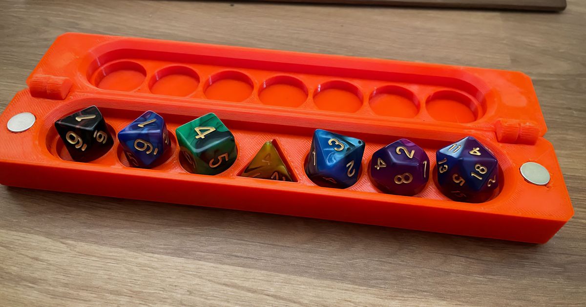 Dice Storage | Contest theme | Printables.com