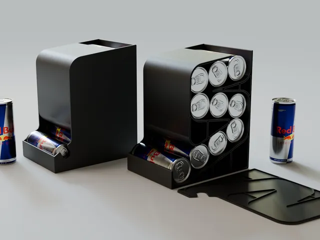 Energy drink dispenser by Stasiek | Download free STL model ...