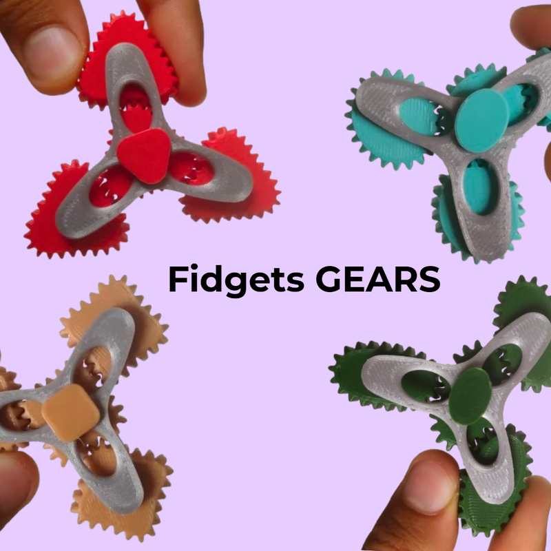 Non-circular Gear Fidget Spinner by FDMaker | Download free STL model ...