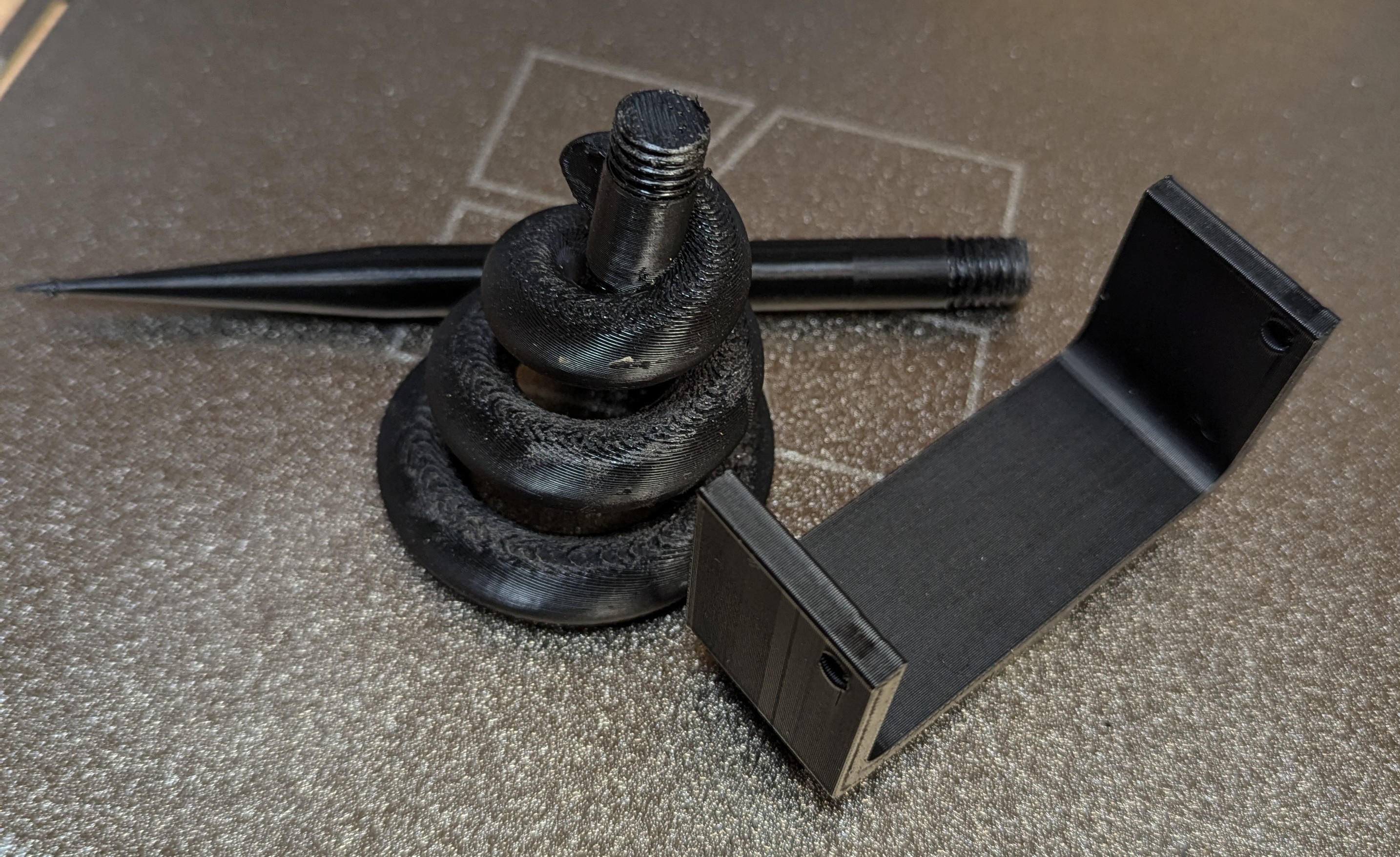 Down Spout Support and Support Clamp by Wawatay 3D | Download free STL ...