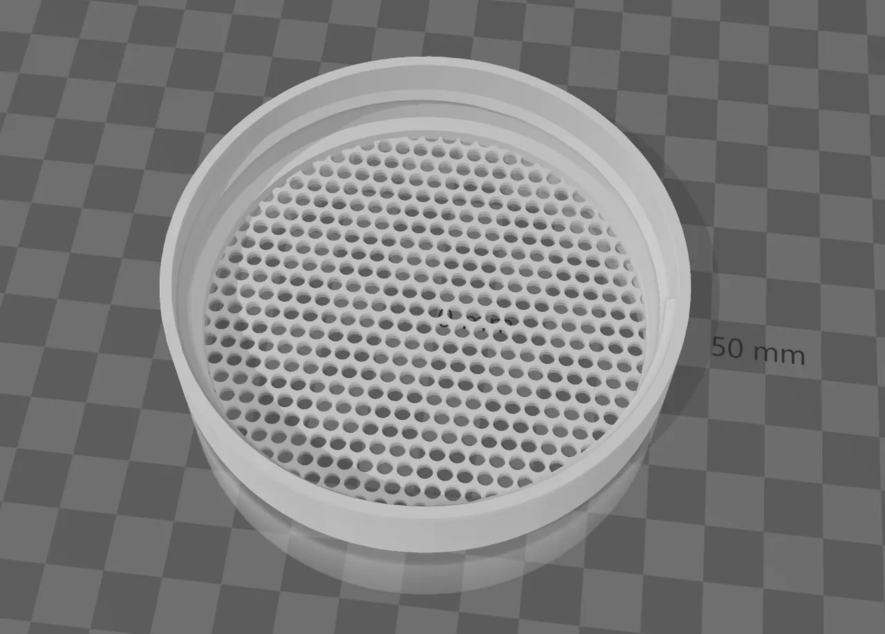 Mason Jar Strainer Lid by ou2mame | Download free STL model ...