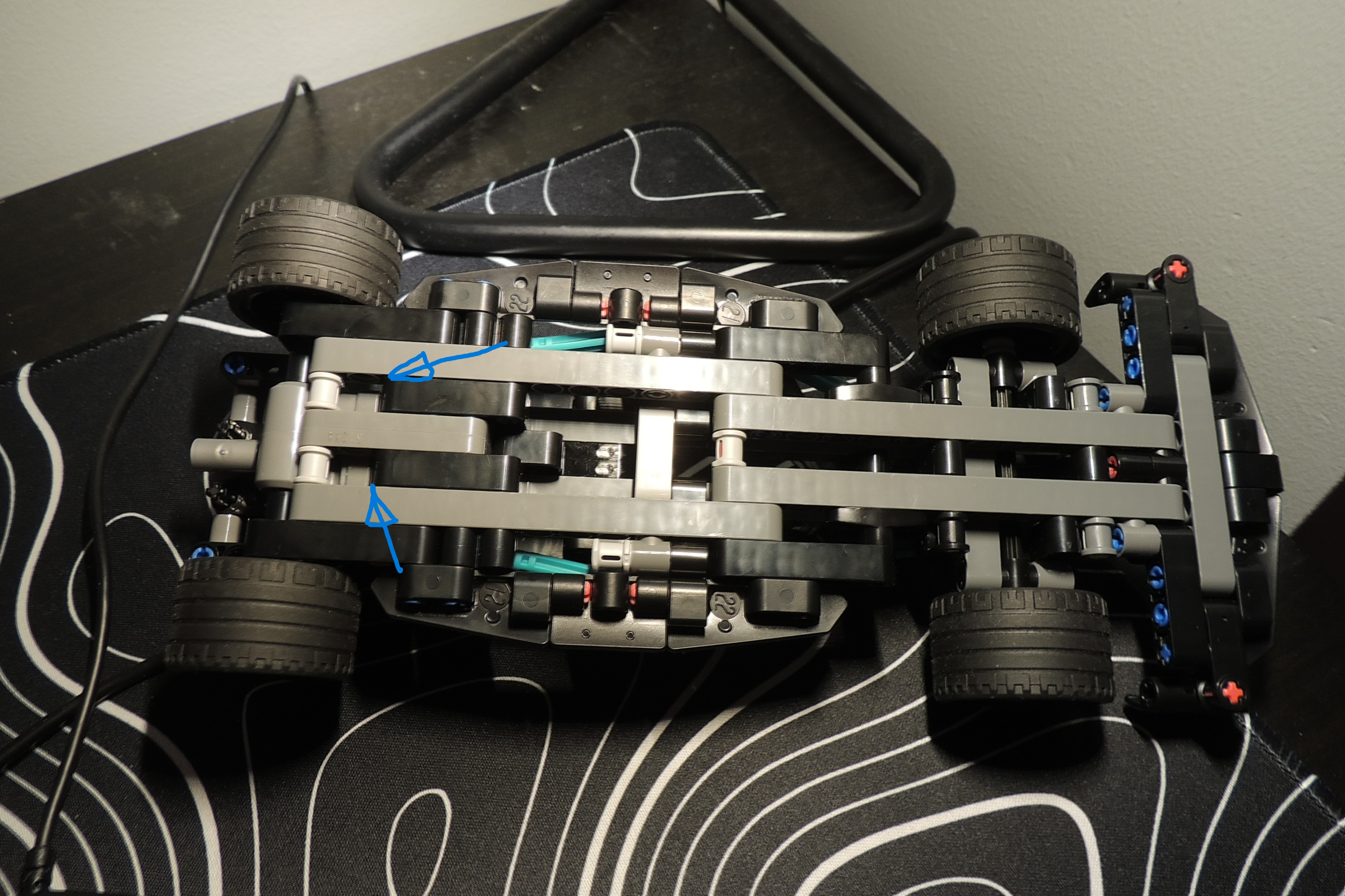 Lego stand for the Lego Mercedes-AMG F1 W14 E Performance Pull-Back by ...