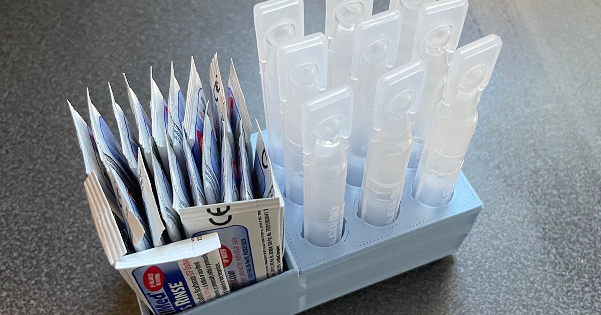 NeilMed nasal rinse packet holder + vial ports by Dennis M | Download ...