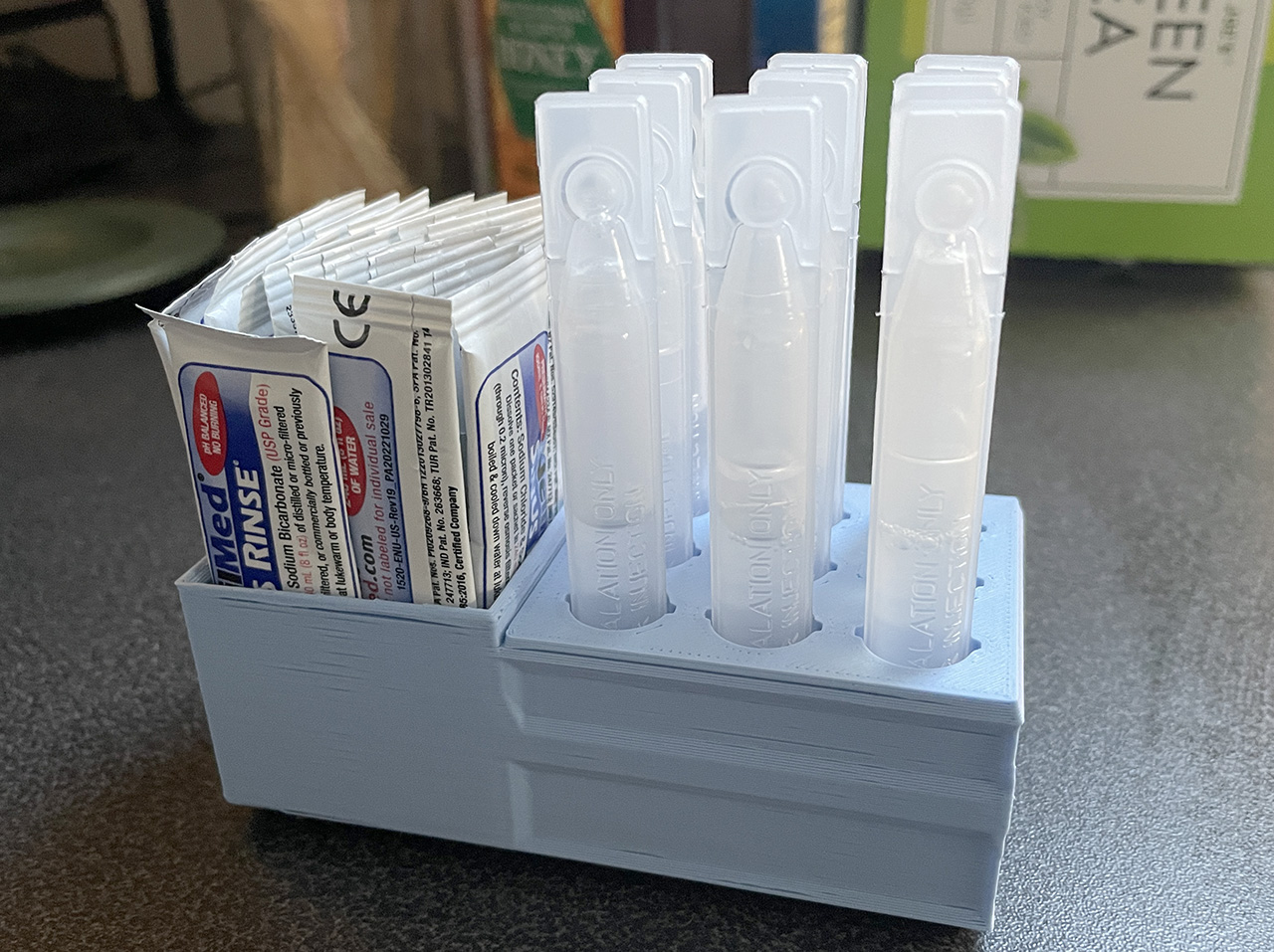 NeilMed nasal rinse packet holder + vial ports by Dennis M | Download ...