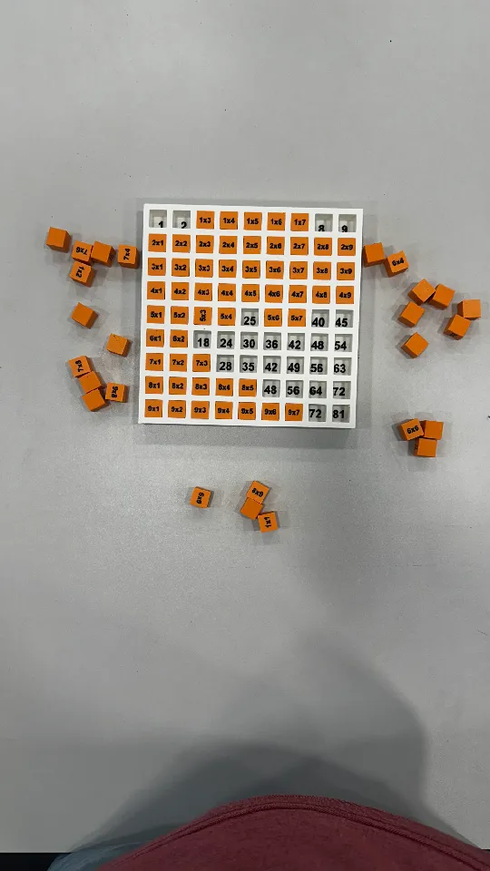 Multiplication table by Атанас Атанасов | Download free STL model ...