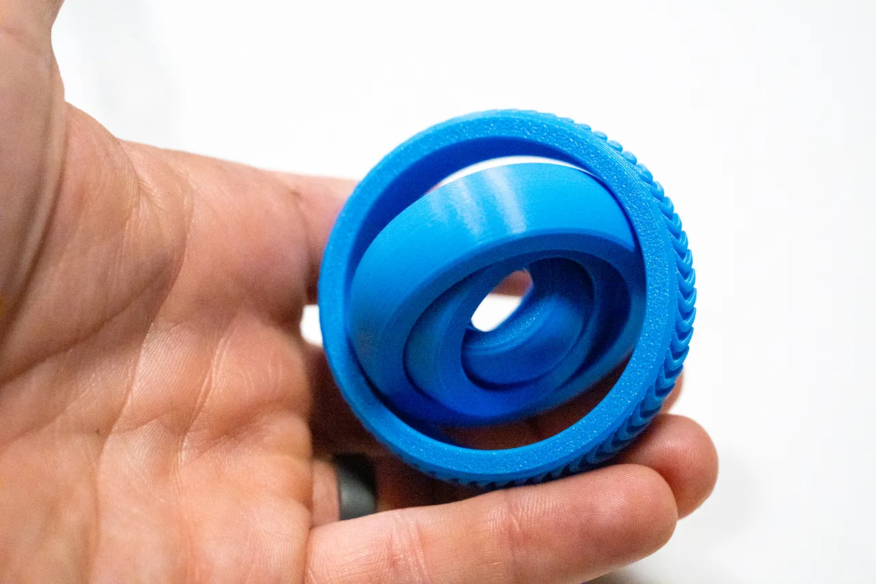 The amazing FOUR ring fidget spinner by maxelman | Download free STL ...