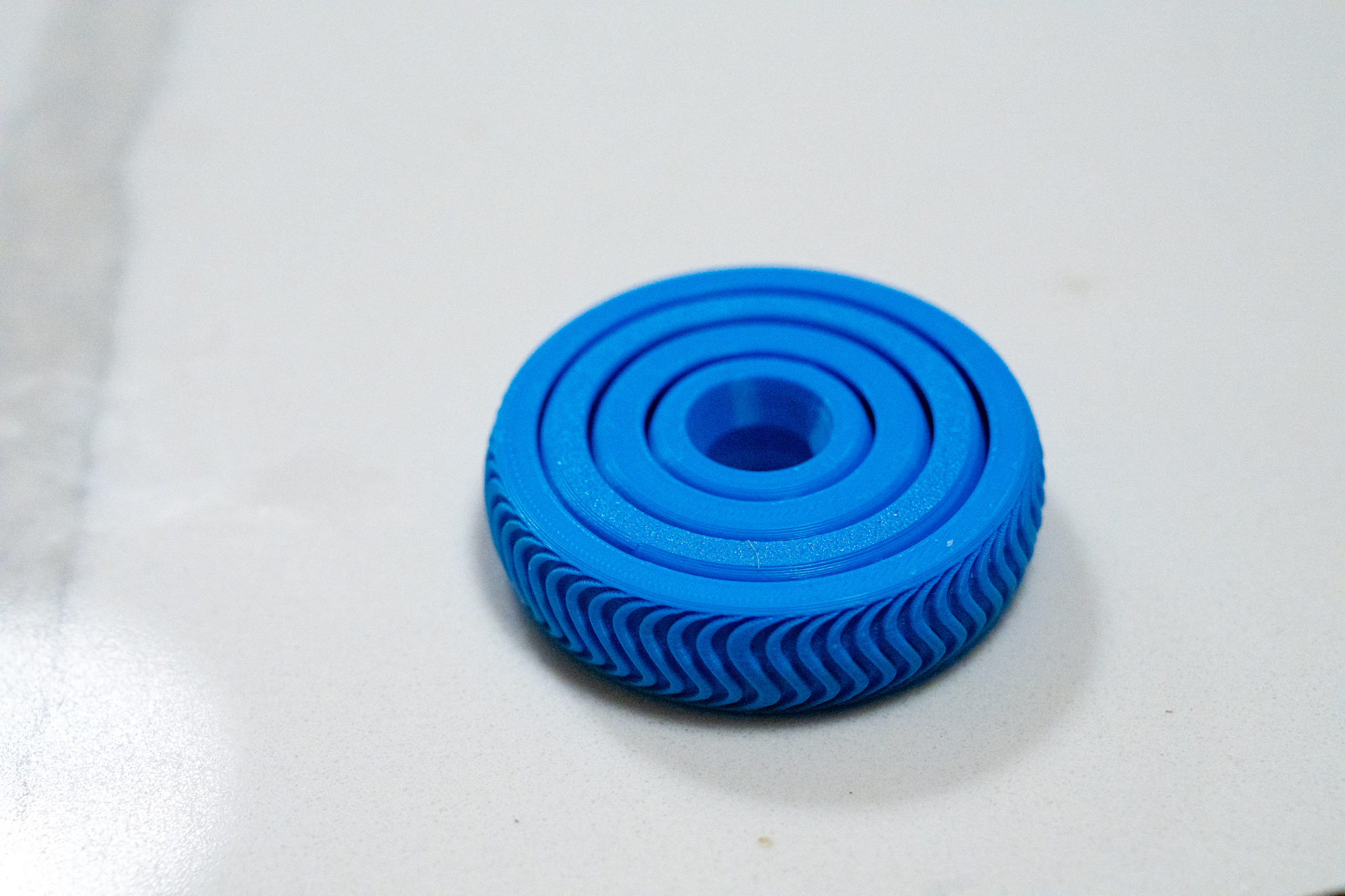 The amazing FOUR ring fidget spinner by maxelman | Download free STL ...