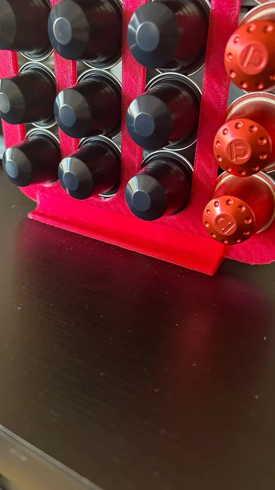 Stand for Nespresso capsules holder by kwilabs3d | Download free STL ...