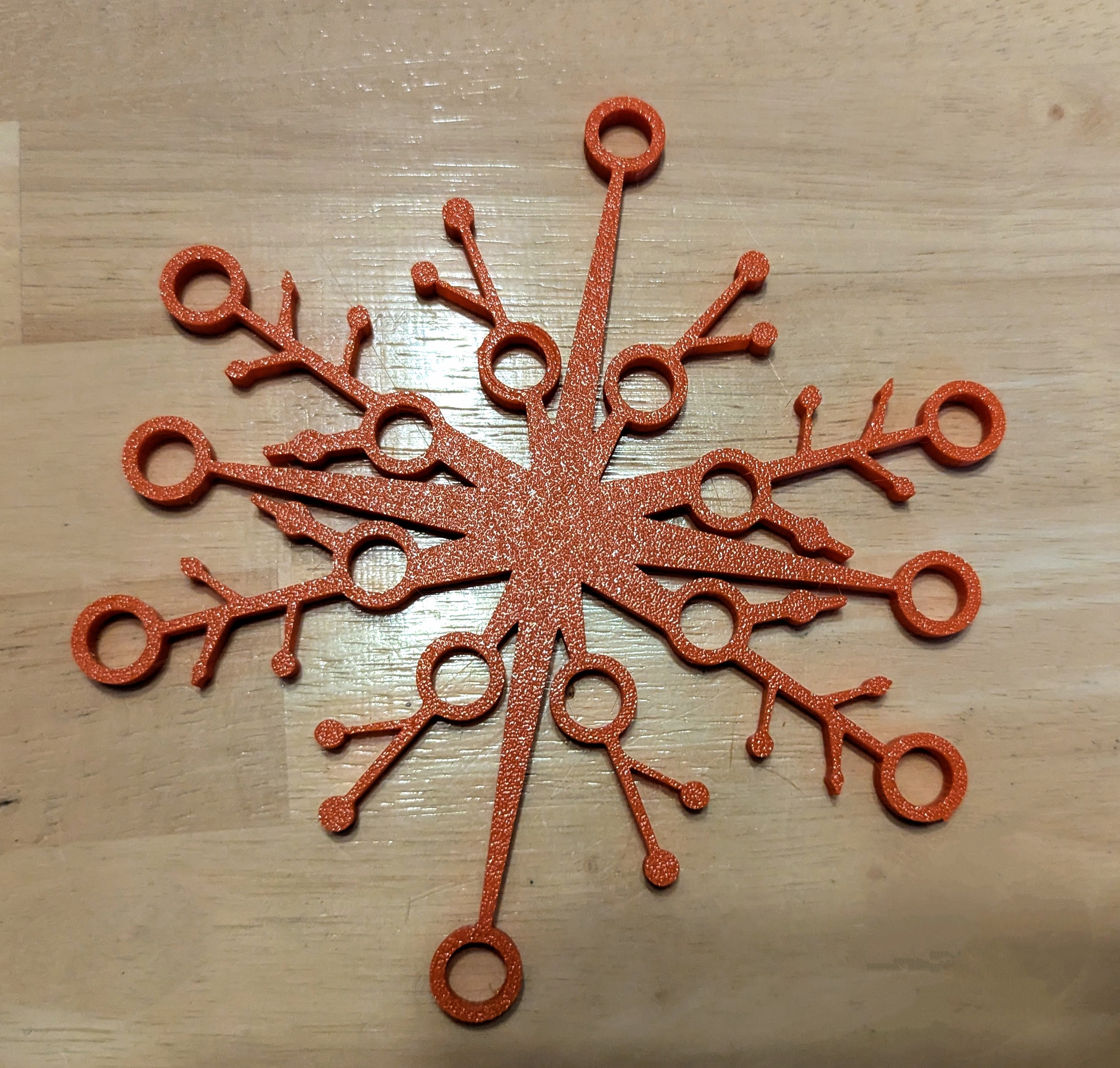 Cross Stitch Floss Organizer - Snowflake by Wawatay 3D | Download free ...