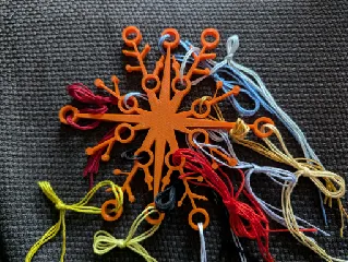 cross snowflake by Jammers | Download free STL model | Printables.com