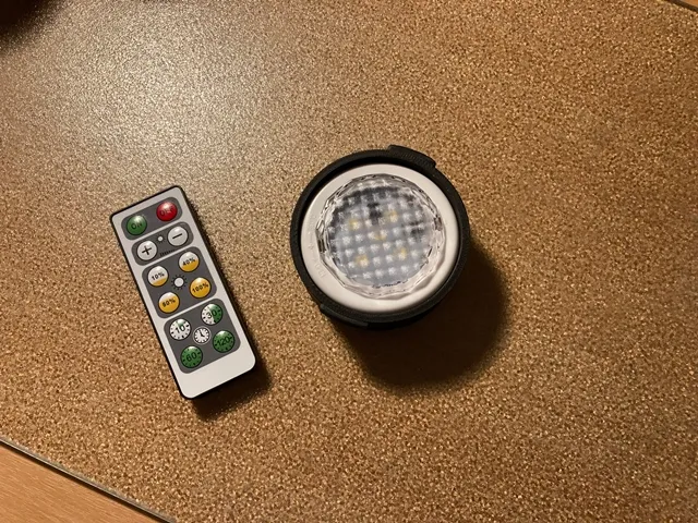 Lamp #66 - Night Light (Battery-Remote) by Sink | Download free STL ...