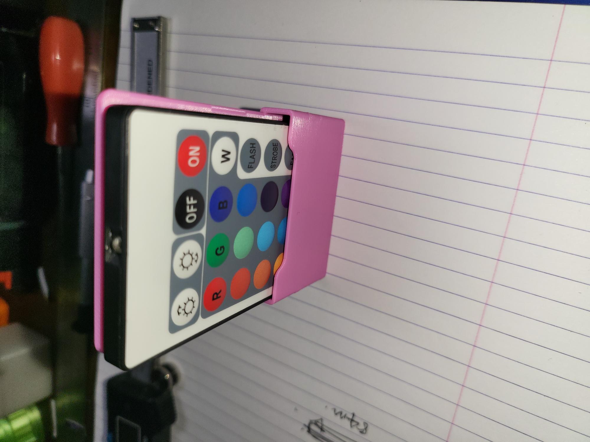 LED Remote Mount by White3D | Download free STL model | Printables.com