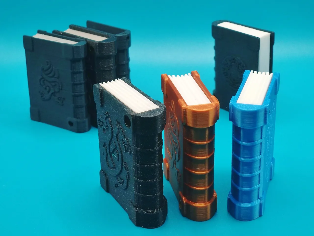 OLD BOOK - keychain by 3D PRINT | Download free STL model | Printables.com