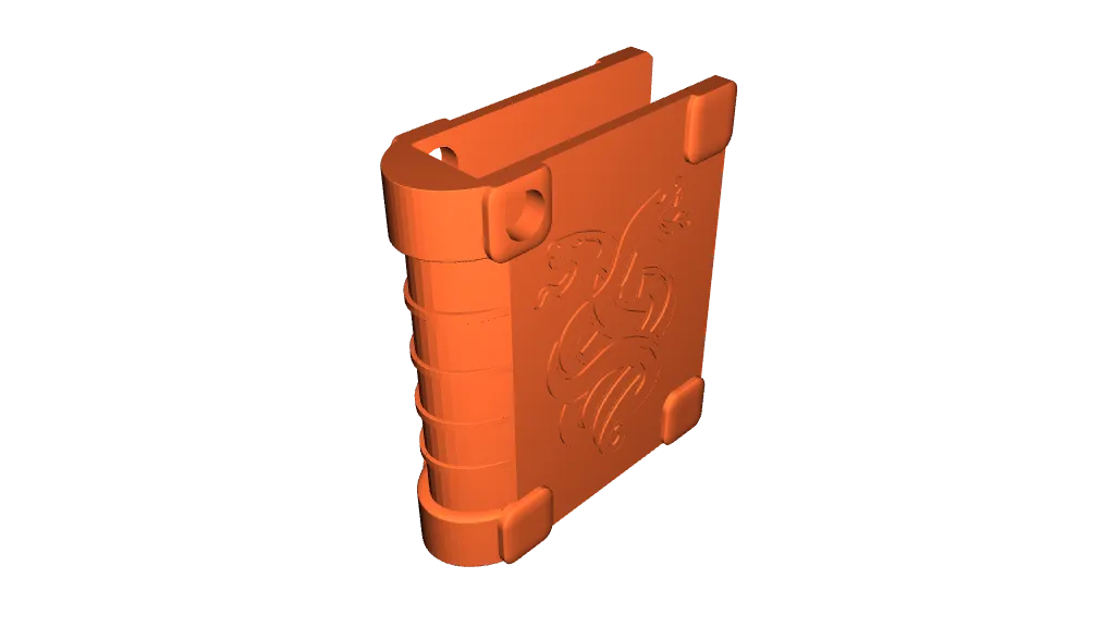 OLD BOOK - keychain by 3D PRINT | Download free STL model | Printables.com