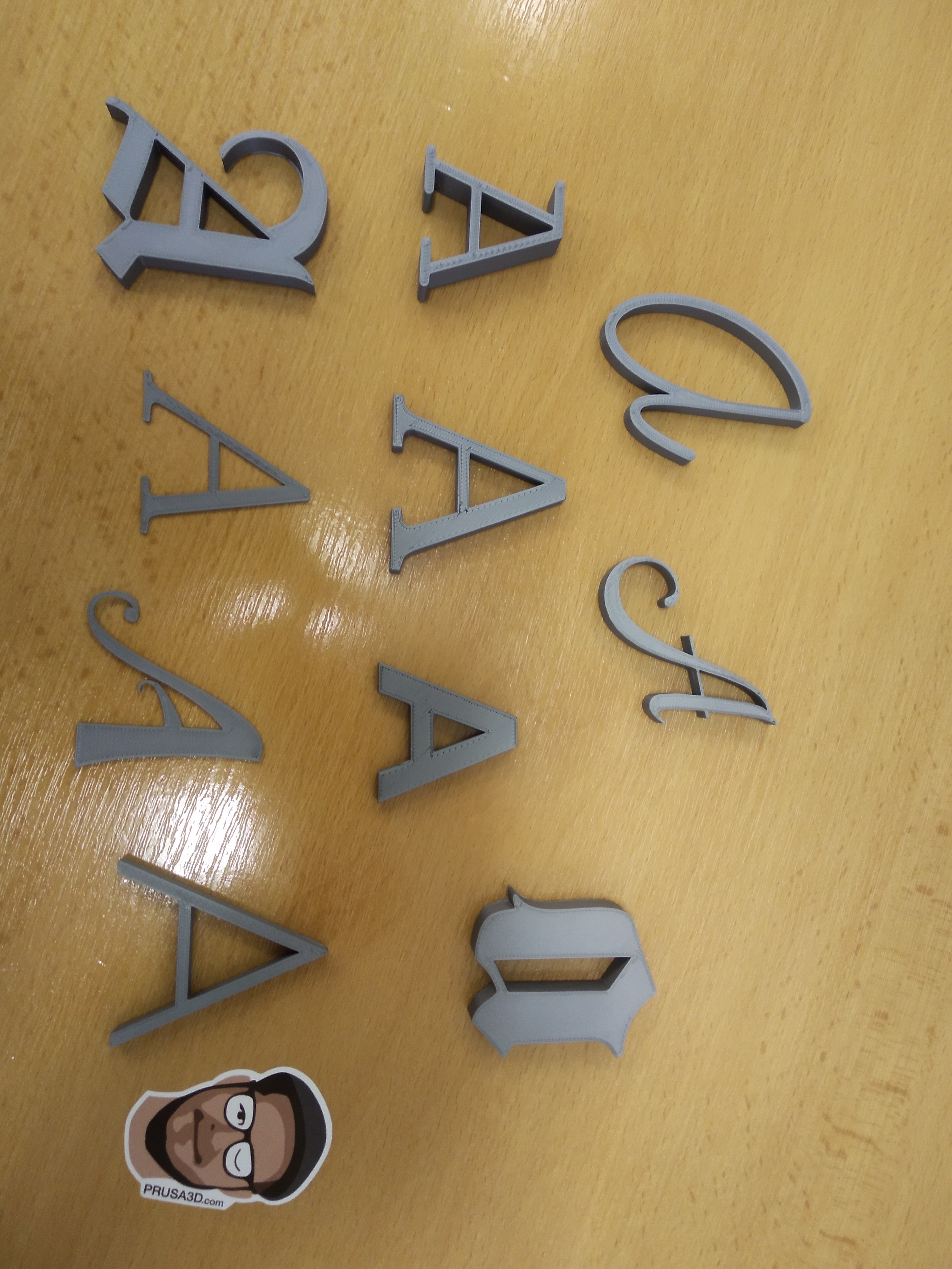 Typy písma by Jan Zahradník | Education | Printables.com