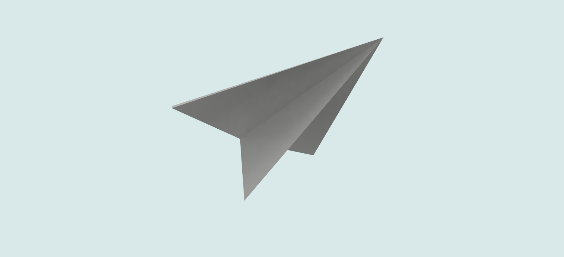 Paper airplane! by Tovi | Download free STL model | Printables.com