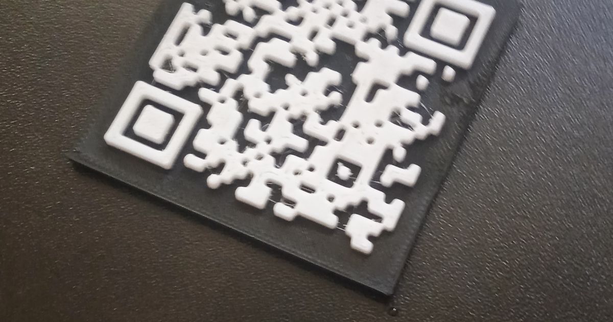 QR code for printables.com by Zetorak7745 | Download free STL model ...