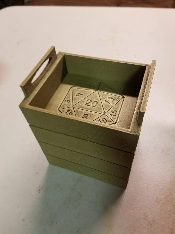 D20 Gaming Box by KillerDread PRO | Download free STL model ...