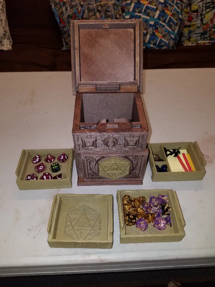 D20 Gaming Box by KillerDread PRO | Download free STL model ...