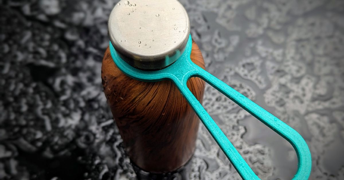 24bottles bottle tie loop - an attachment handle for your flask by ...